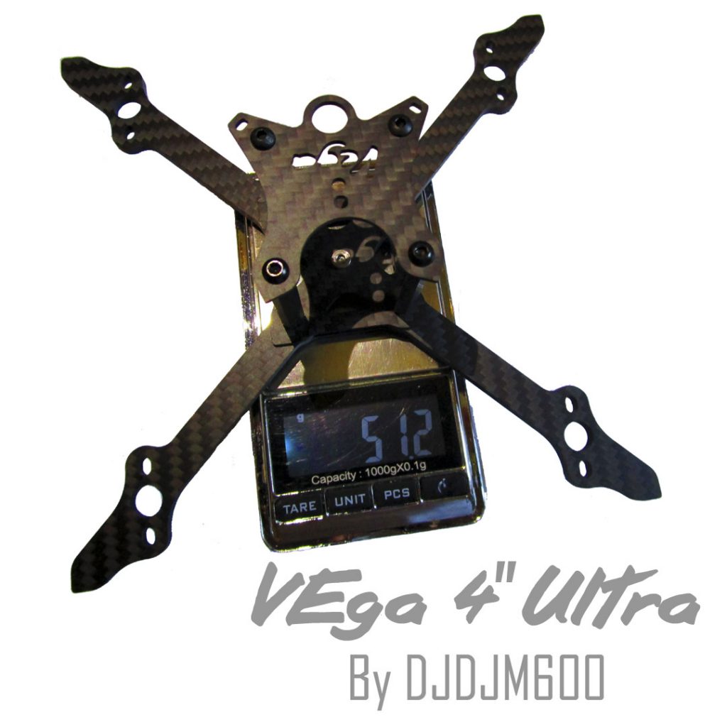 VEGA ULTRA 4″ – 4″ RACE FRAME 4MM – Vega FPV Shop www.dauch.fr