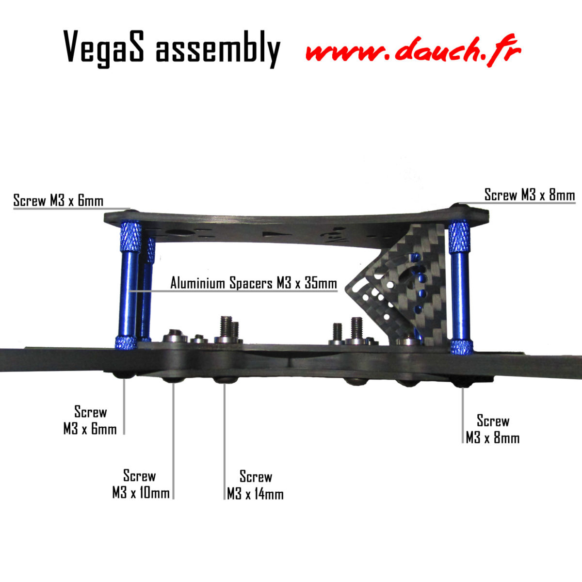 VegaS Assembly – Vega FPV Shop www.dauch.fr