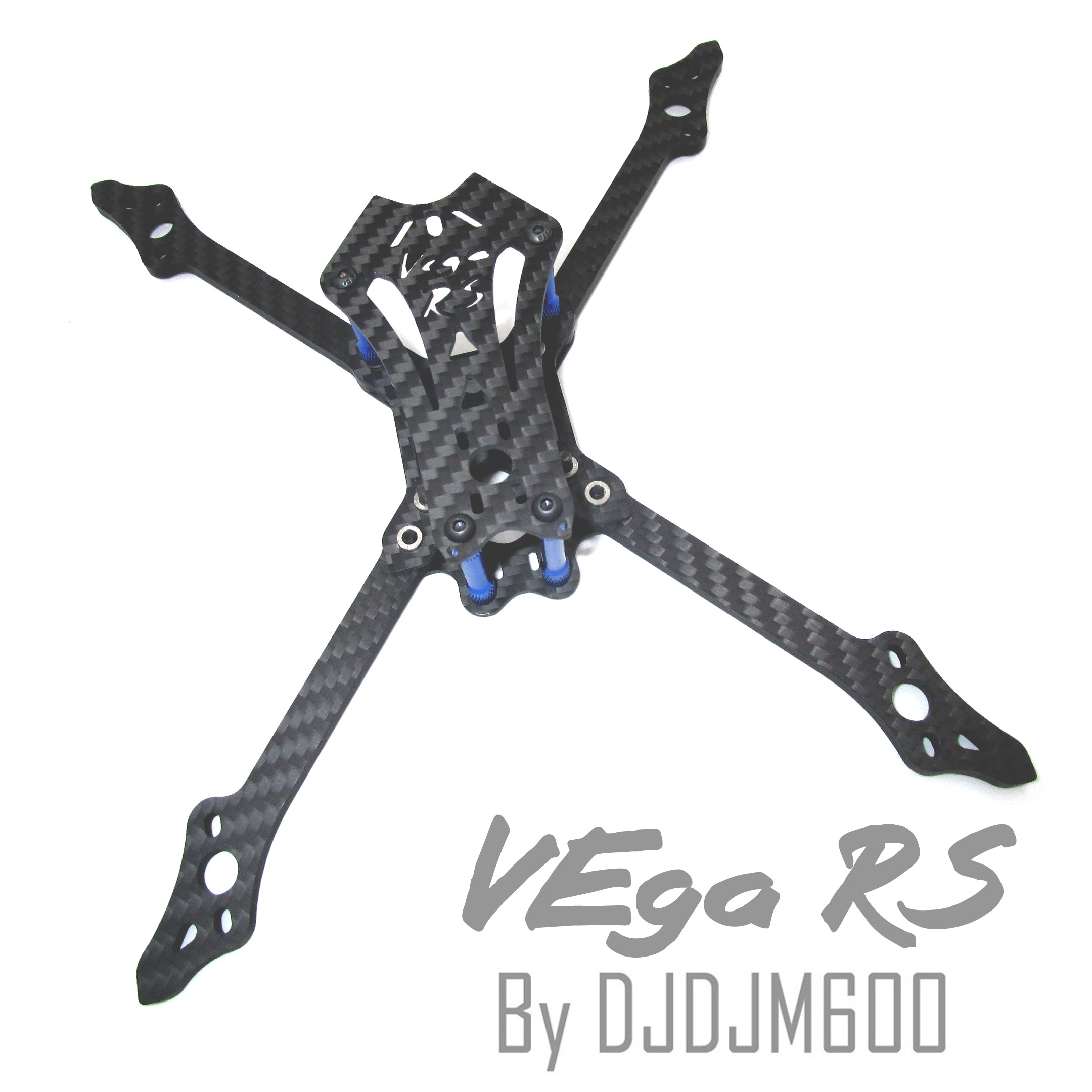 VEGA RS – 5″ LIGHT STRETCH RACE FRAME 4MM – Vega FPV Shop www.dauch.fr