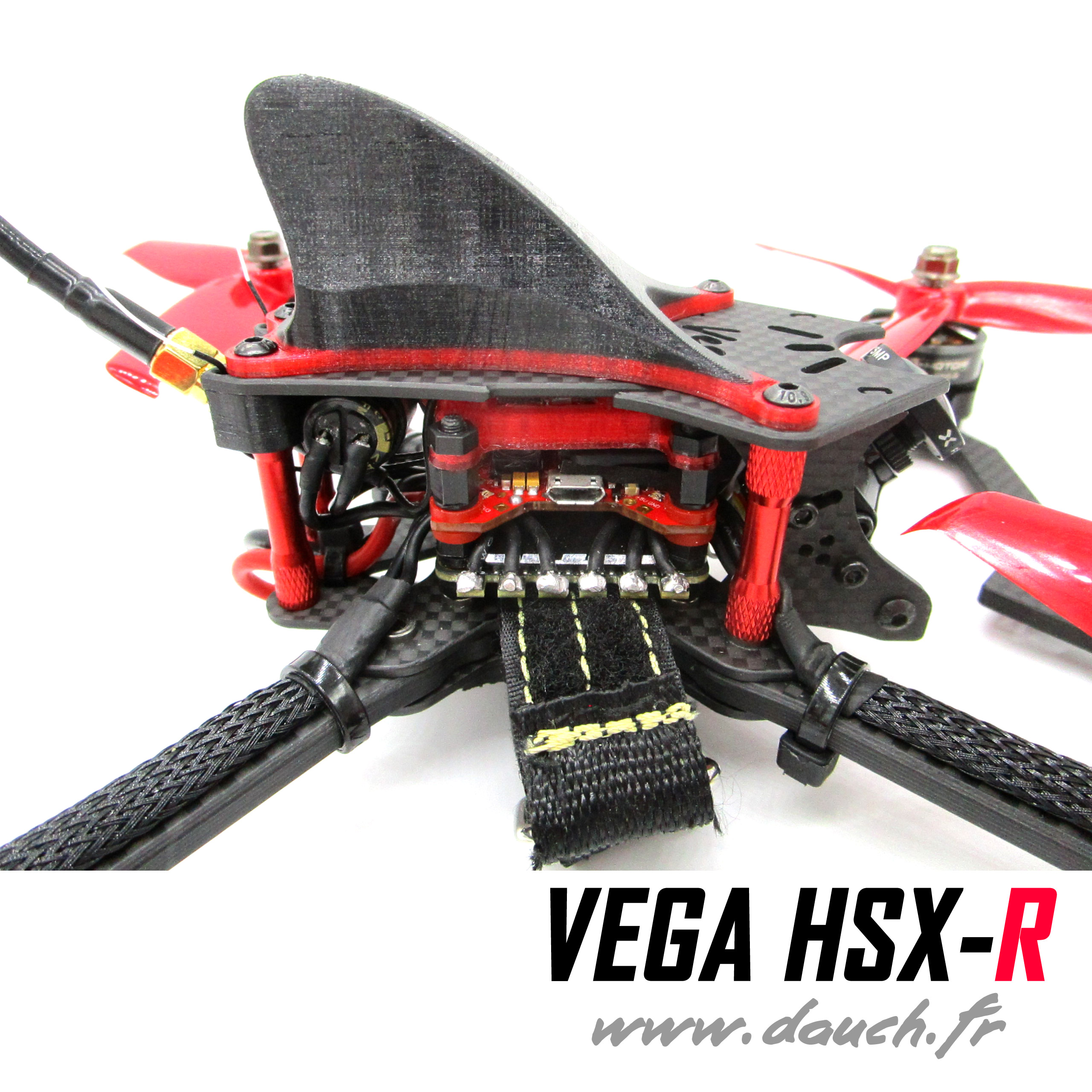 VEGA HSX-R – LUXURY RACE REINFORCED FRAME 5MM – Vega FPV Shop www.dauch.fr