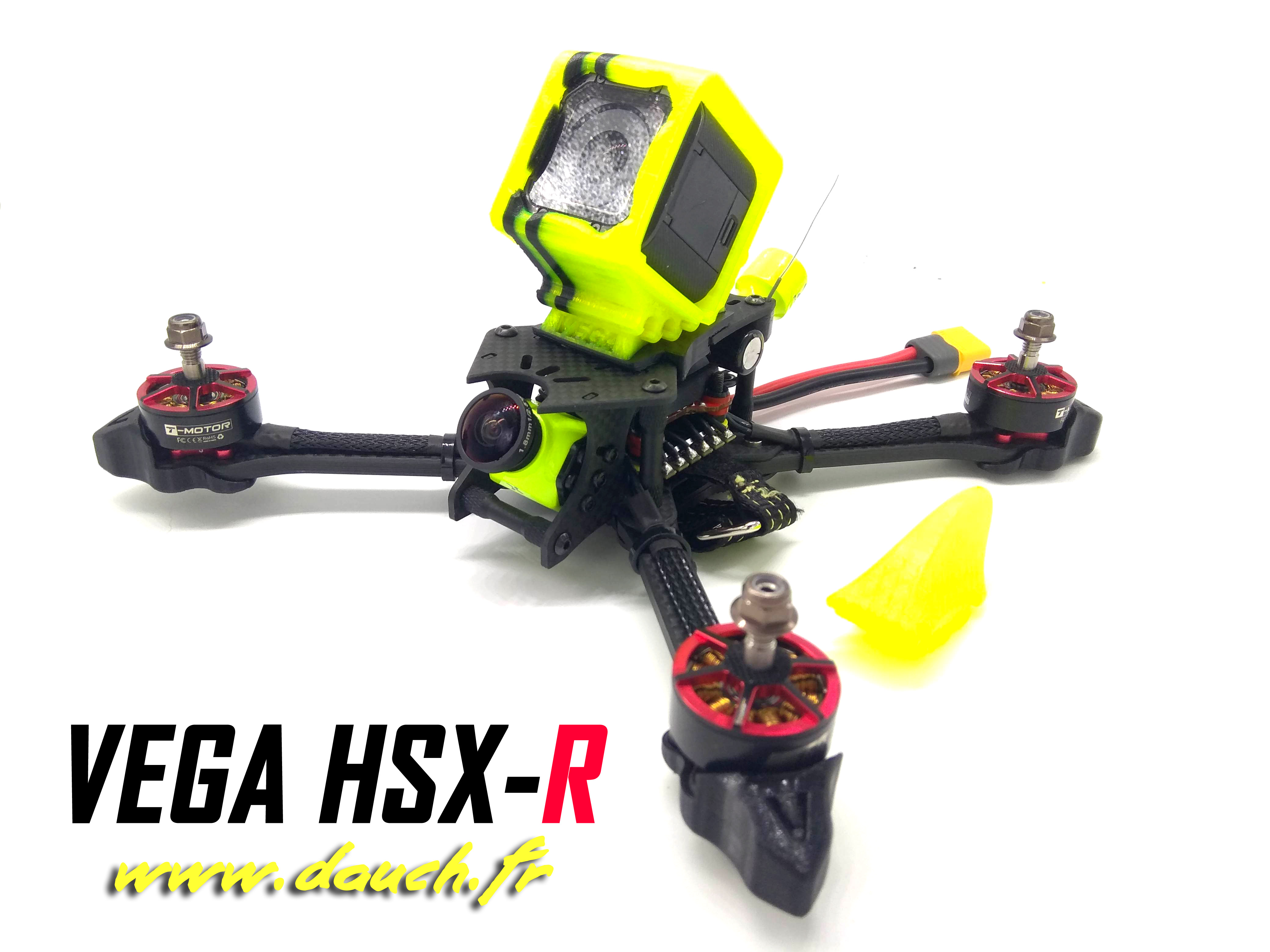 VEGA HSX-R – LUXURY RACE REINFORCED FRAME 5MM – Vega FPV Shop www.dauch.fr