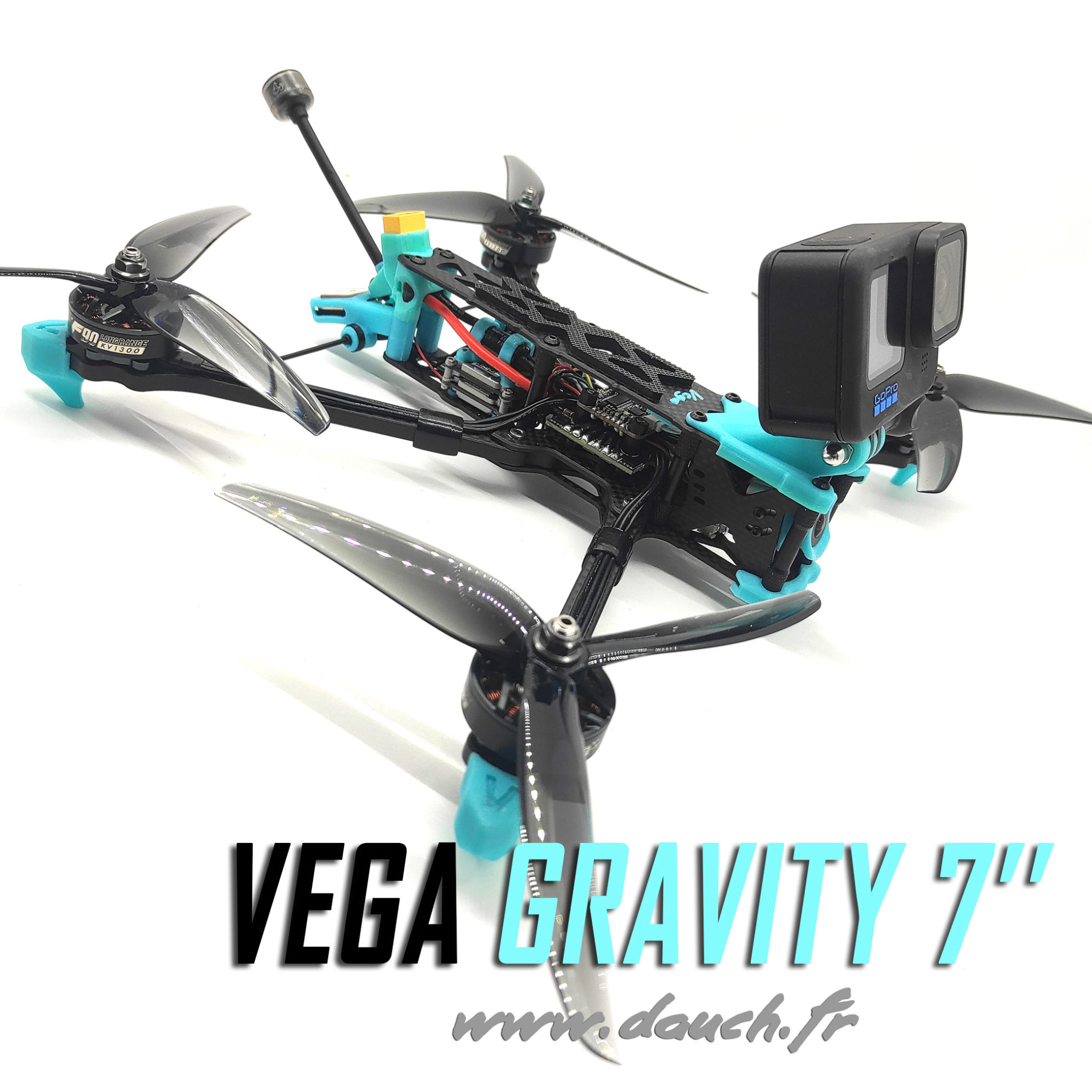 VEGA GRAVITY 7 INCH – DEADCAT LUXURY FPV LONGRANGE FRAME – Vega FPV ...