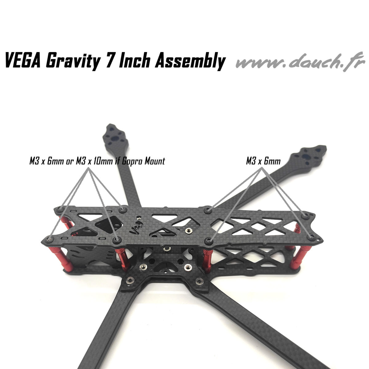 Vega GRAVITY 7 INCH Assembly Manual – Vega FPV Shop www.dauch.fr