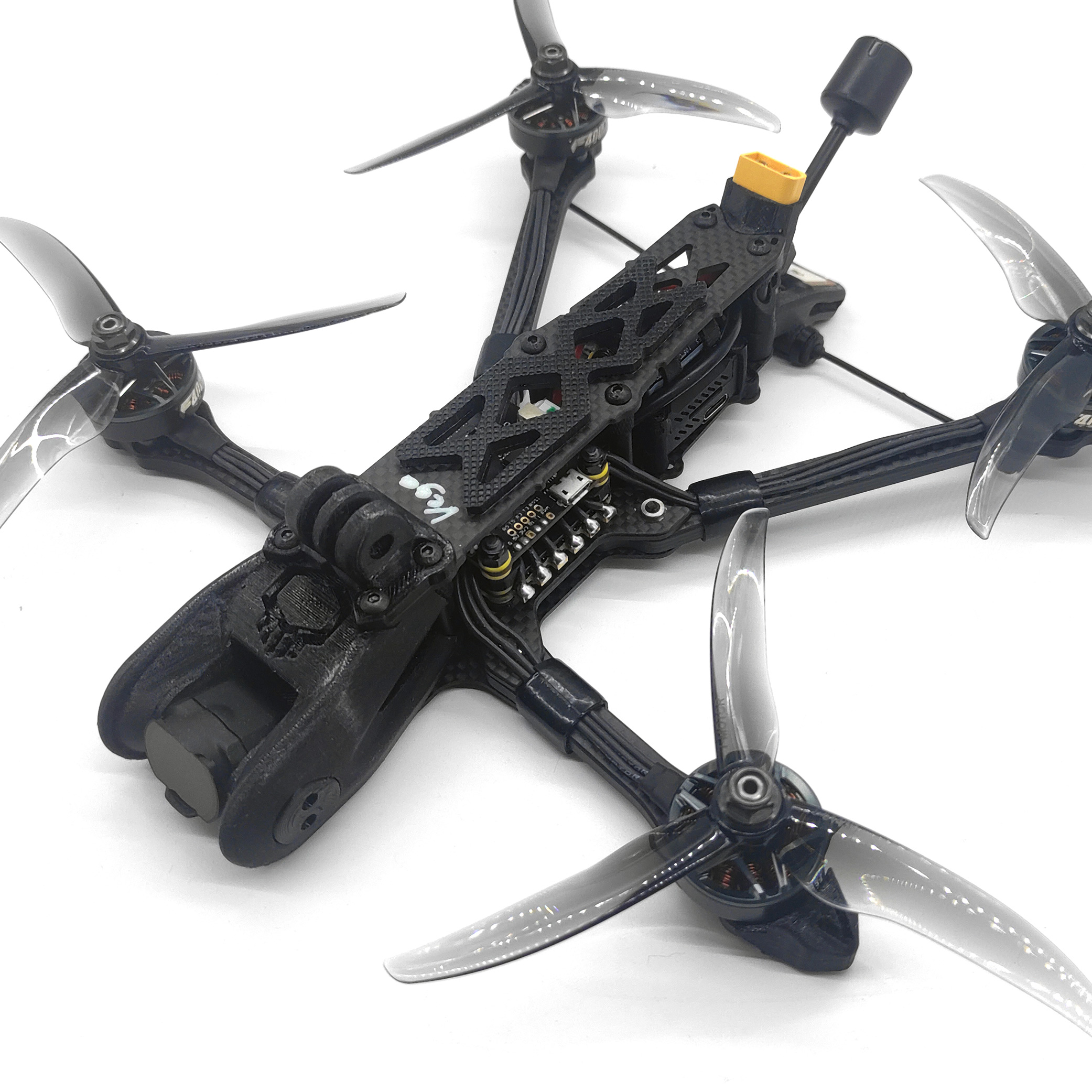 VEGA O3 5 INCH – DEADCAT LUXURY FPV FRAME – Vega FPV Shop www.dauch.fr