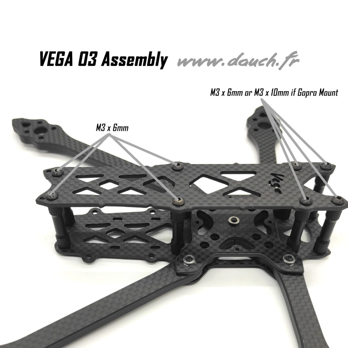 Vega O3 5INCH Assembly Manual – Vega FPV Shop www.dauch.fr